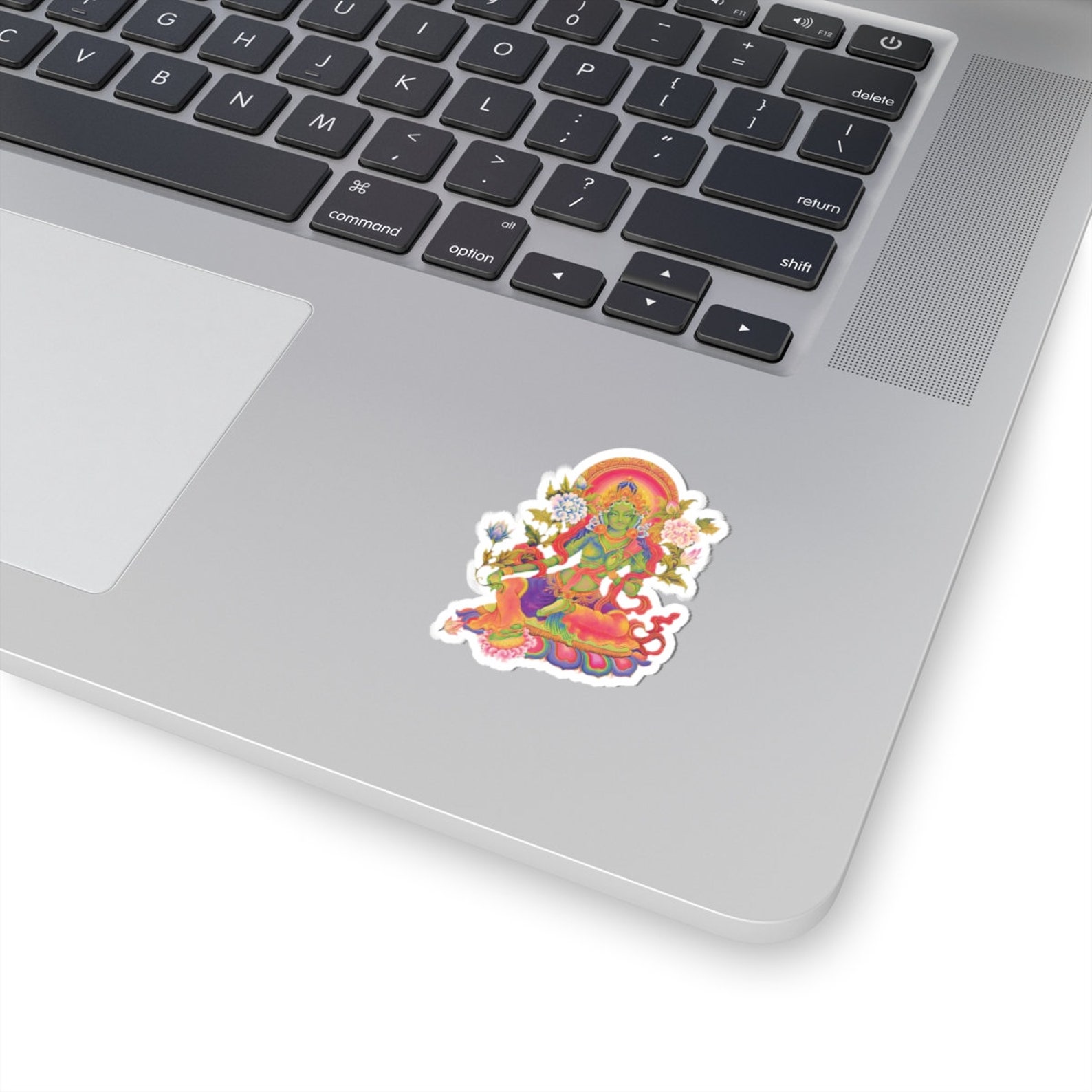 Green Tara Sticker: Buddhist Art Decal, Feng Shui Decor - Etsy