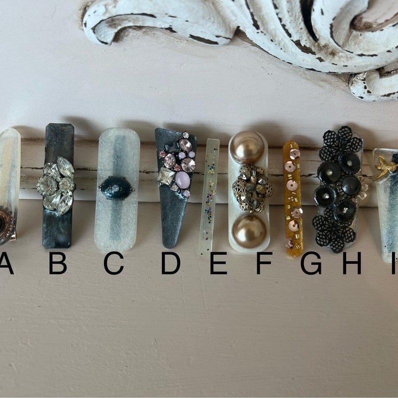 Vintage Hair Clips - Etsy