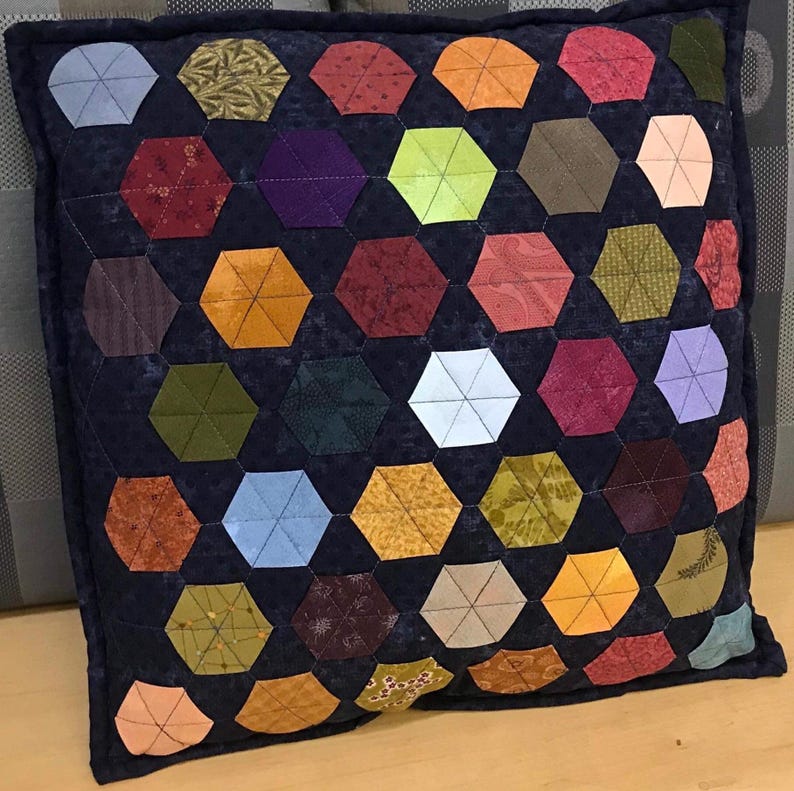 Charming Hexagon Pillow Pattern PDF - Etsy