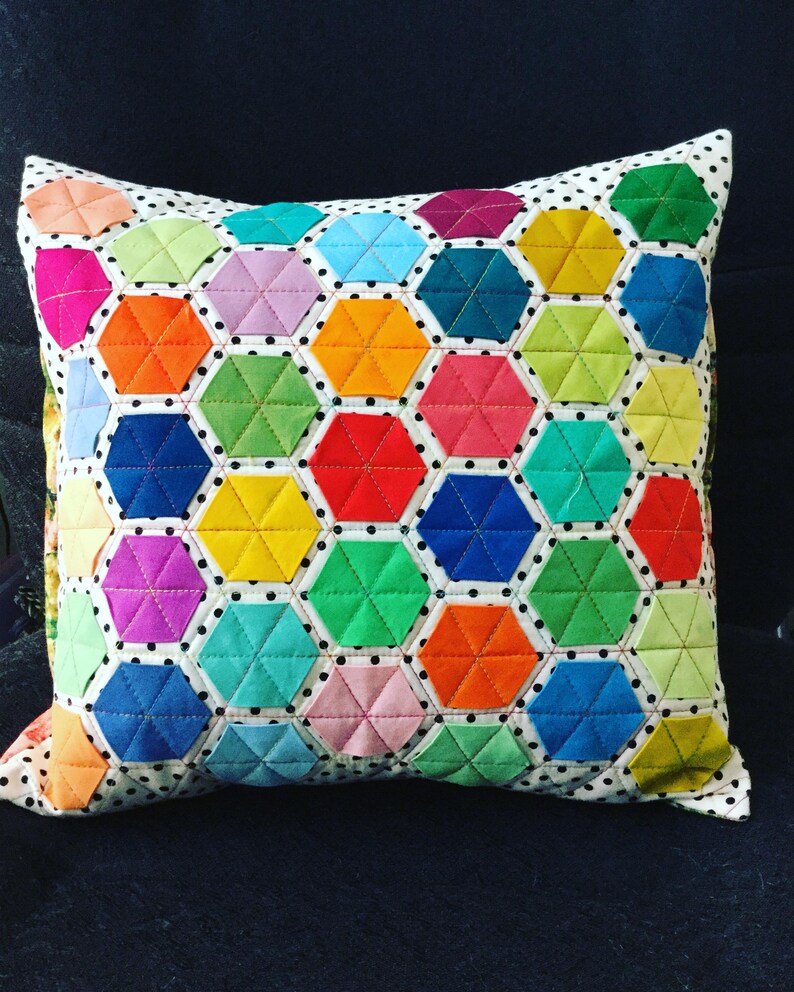 Charming Hexagon Pillow Pattern PDF - Etsy