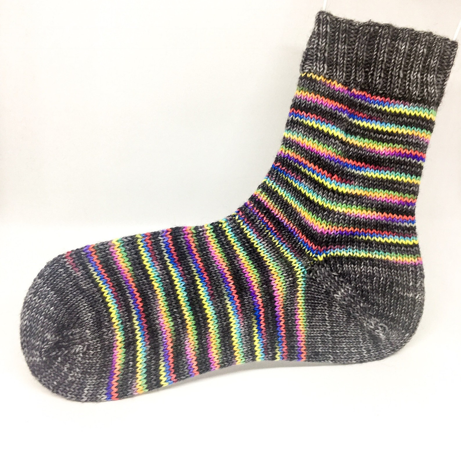 Rainbow Sock Yarn, Hand Dyed Merino & Nylon 4 Ply, Bright Sock Yarn - Etsy