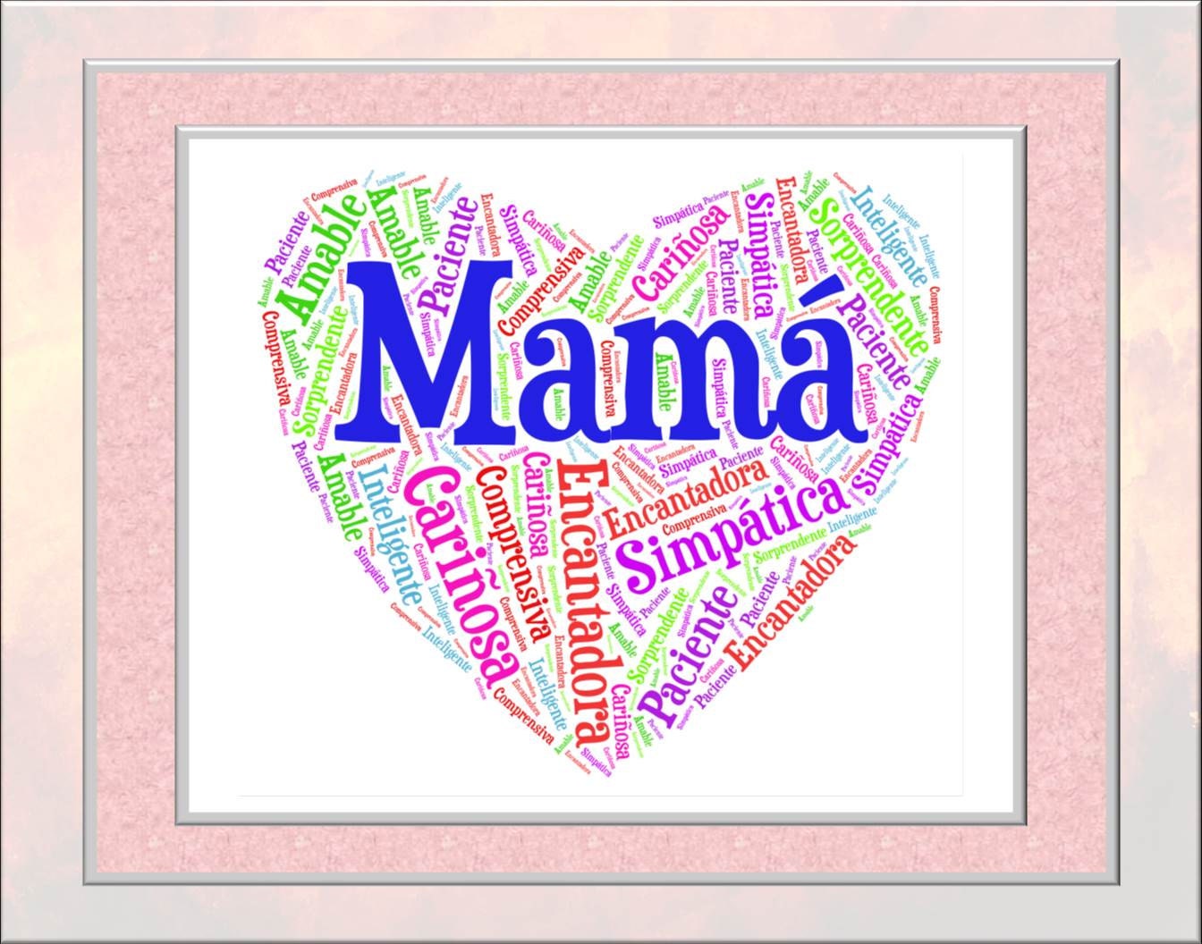 Mama Word Art Etsy