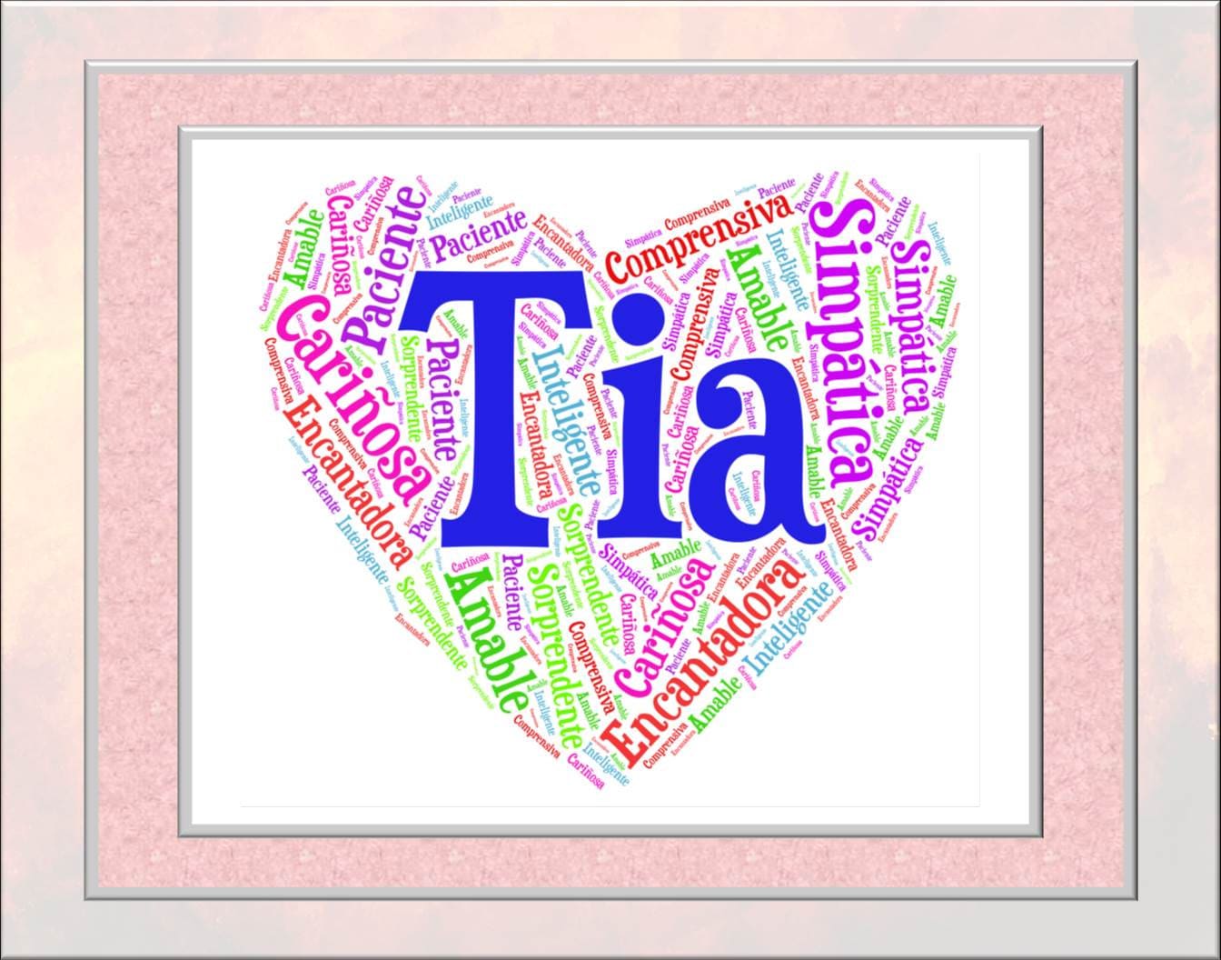 Tia Word Art - Etsy