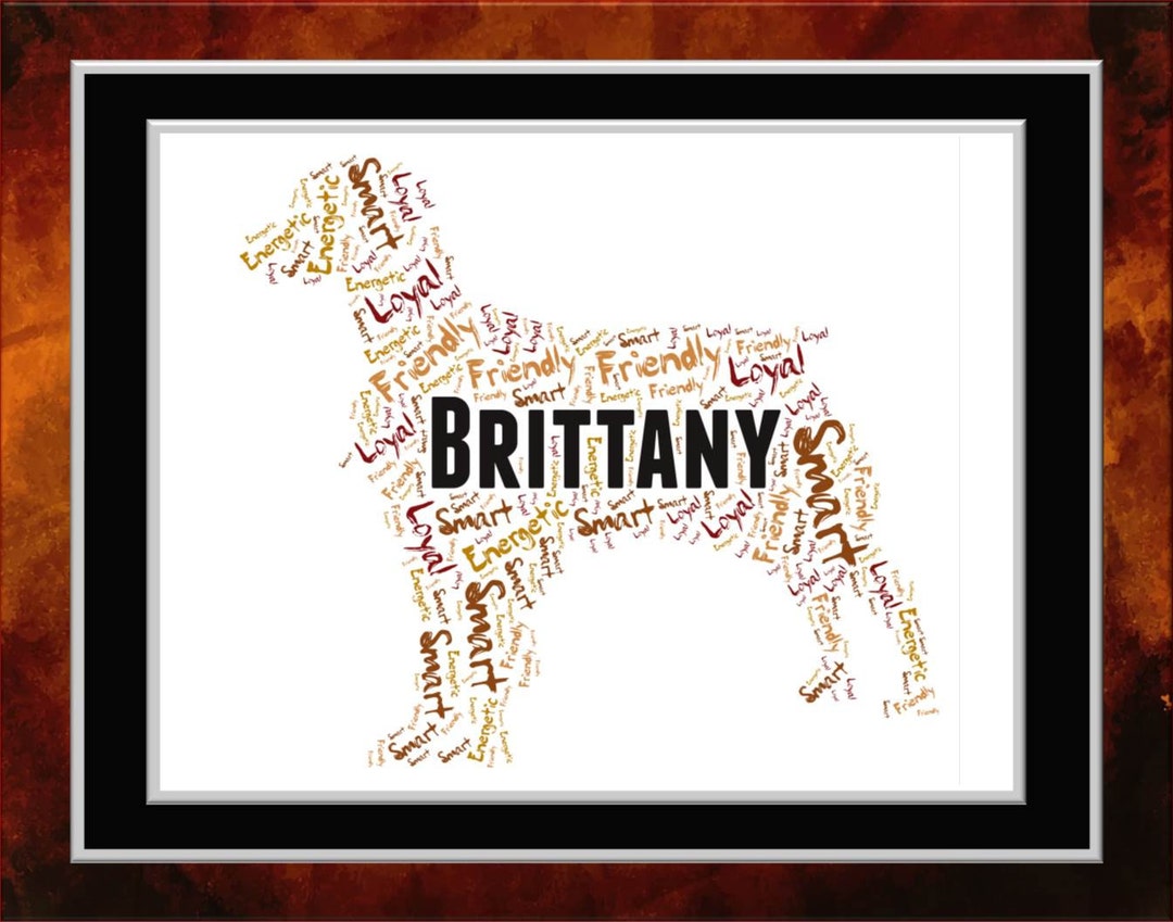 Brittany Word Art - Etsy