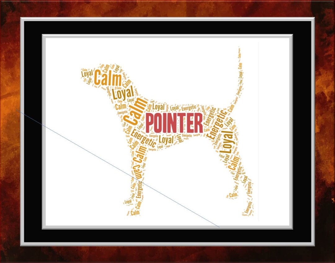 Pointer Word Art - Etsy