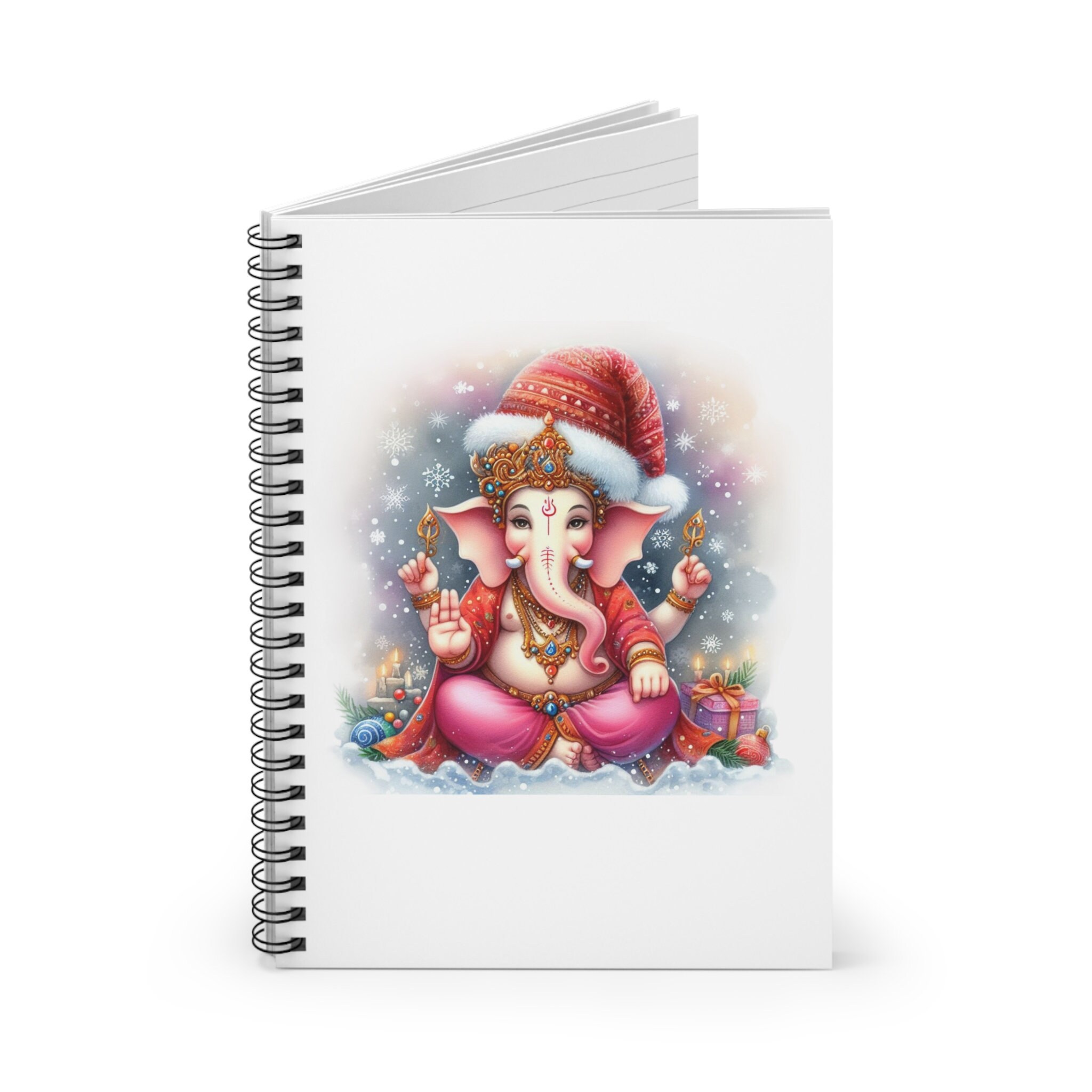 Santa Ganpati Ganesha Indian Notebook, Religious Journal, South Asian ...