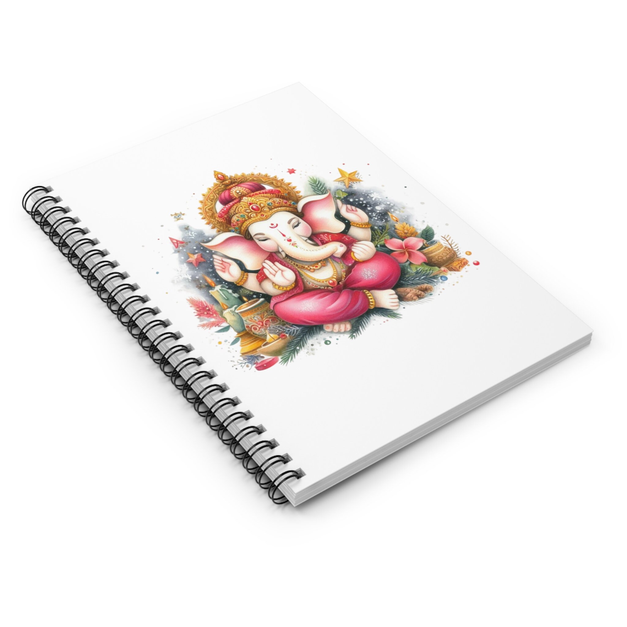 Colorful Ganesha Ganpati Indian Notebook, Religious Journal, South ...