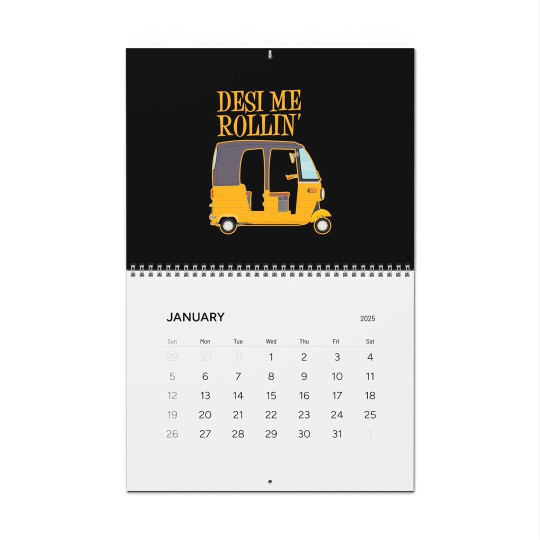 Desi Calendar, South Asian Gift, Indian Bollywood Inspired Memes, Great ...