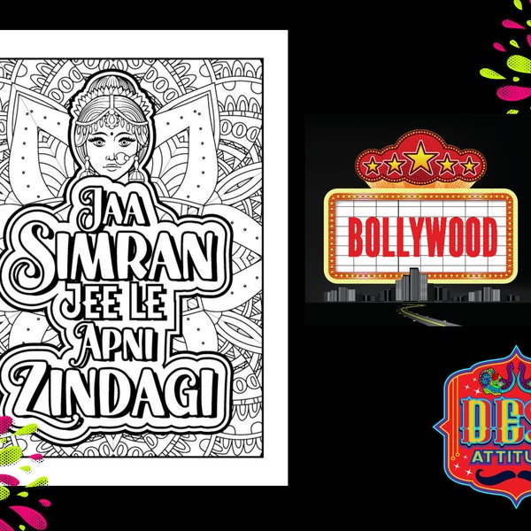 Desi Coloring Book - Etsy