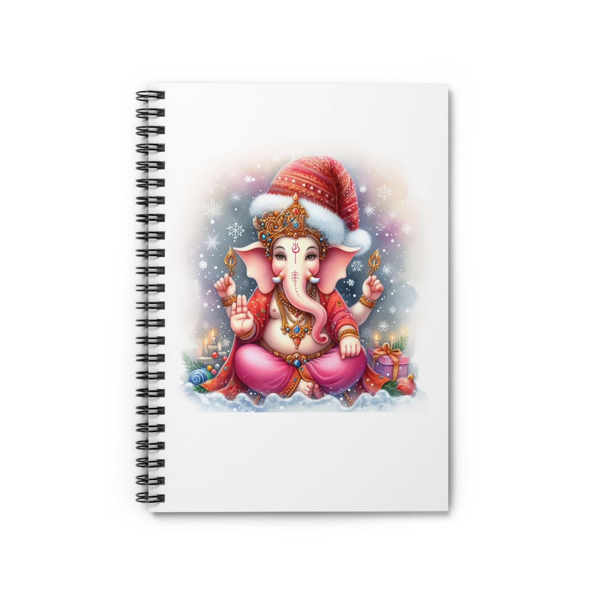 Santa Ganpati Ganesha Indian Notebook, Religious Journal, South Asian ...