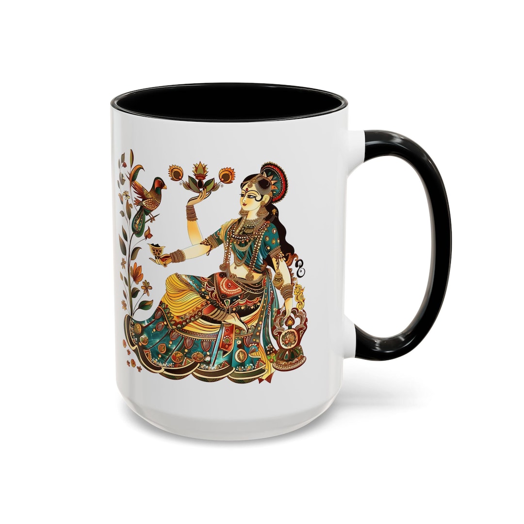 Indian Pop Art Desi Coffee Mug, Bollywood Inspired Chai Tea Cup Gifting ...