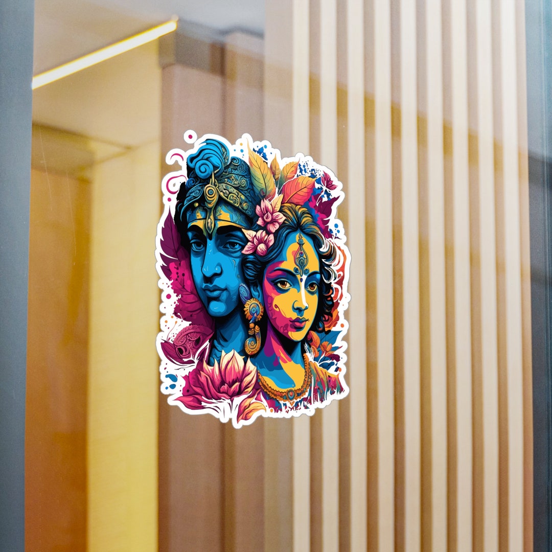 Hindu Religious Stickers, Indian Gods Decals for Laptop Car Phone ...