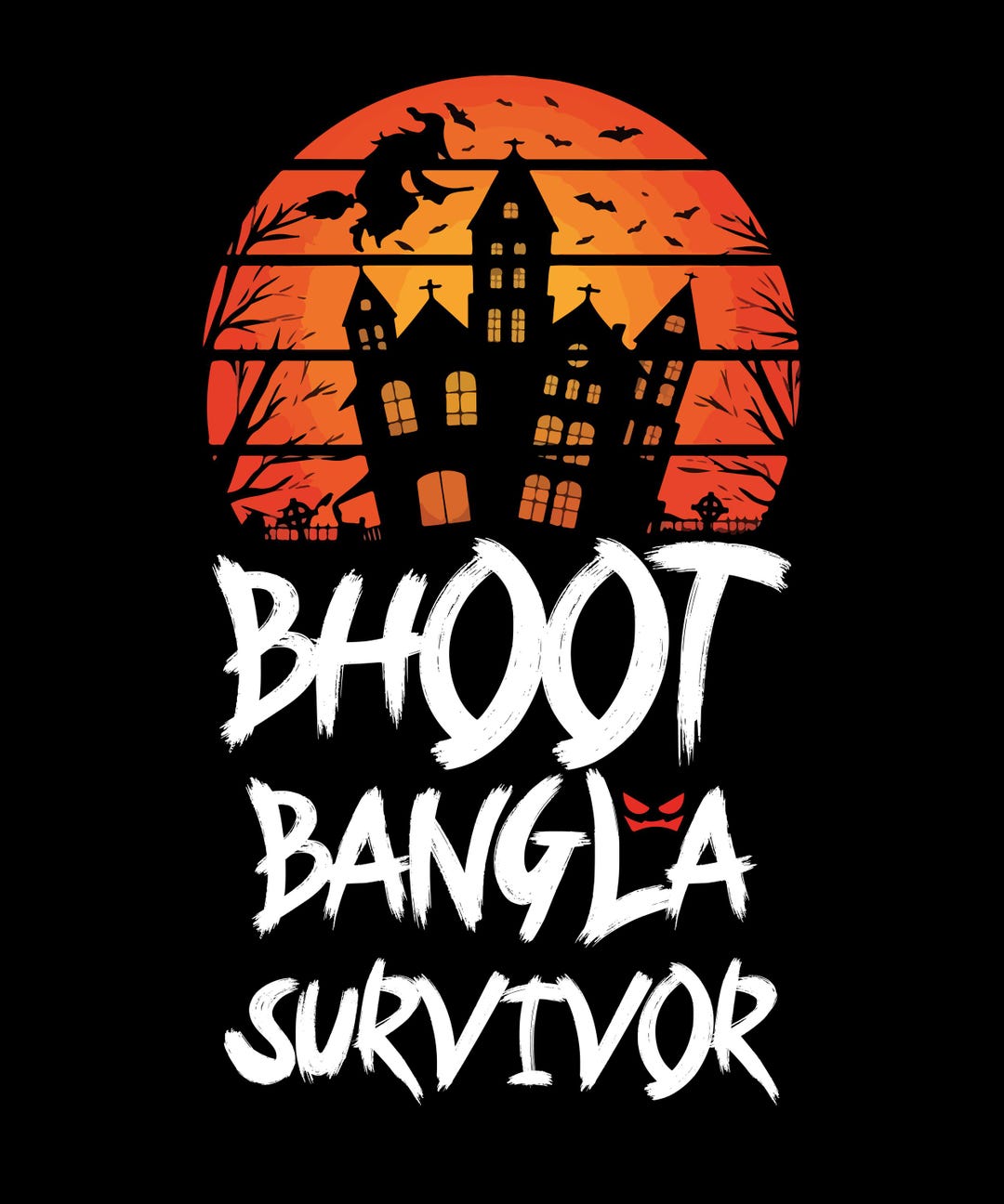 Desi Halloween PNG, Bhoot Bangla Haunted House Clip Art (digital ...