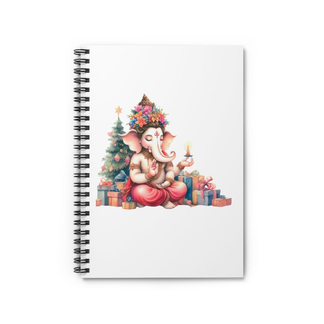 Colorful Ganpati Ganesha Indian Notebook, Religious Journal, South ...