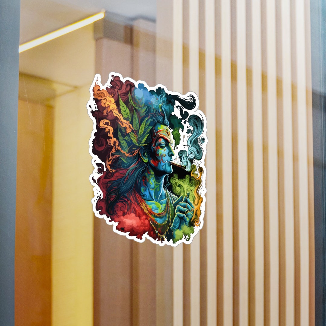 Hindu Religious Stickers, Indian Gods Decals for Laptop Car Phone ...