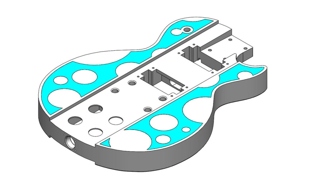 Functional Guitar STL Files, 3D Print, 3D Model, 3D Print Design ...