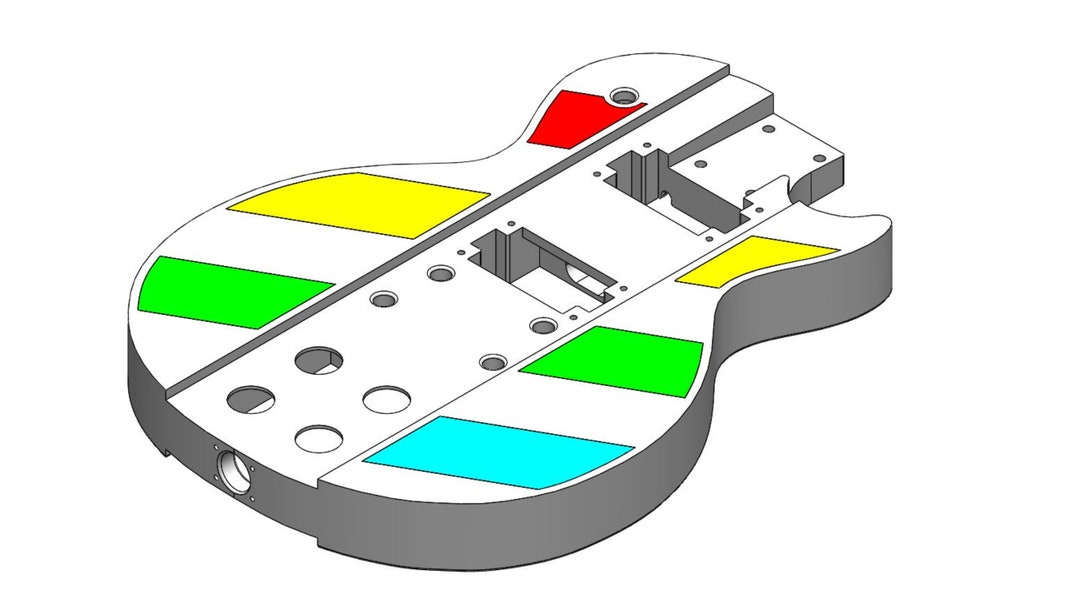 Functional Guitar STL Files, 3D Print, 3D Model, 3D Print Design ...