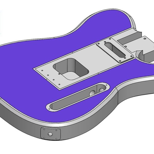 3d Printed Guitar Stl Files - Etsy