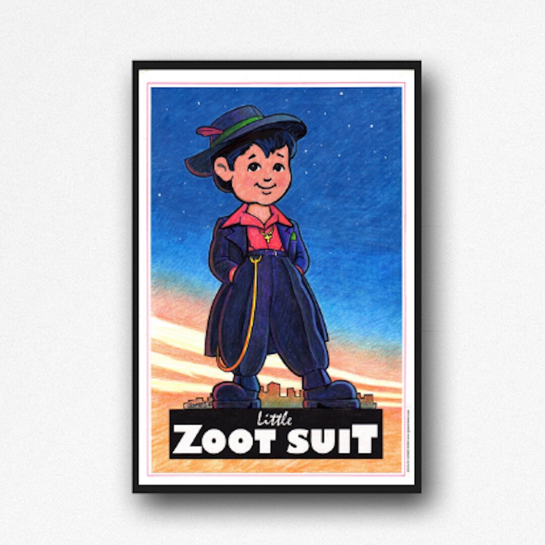 Little Zoot Suit Wall Art Poster Print - Etsy