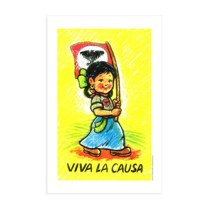 Mija Viva LA Causa Wall Art Poster Print - Etsy