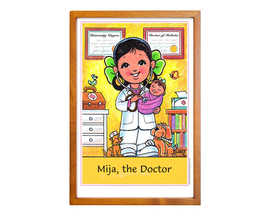 Mija the Doctor Wall Art Poster Print - Etsy