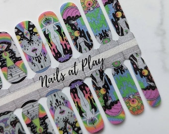 Grateful Dead Nail Stickers - Etsy