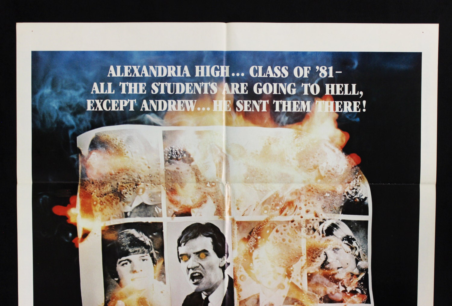 Vintage 80s Movie Poster Original 1981 Fear No Evil Retro 80's Film One ...