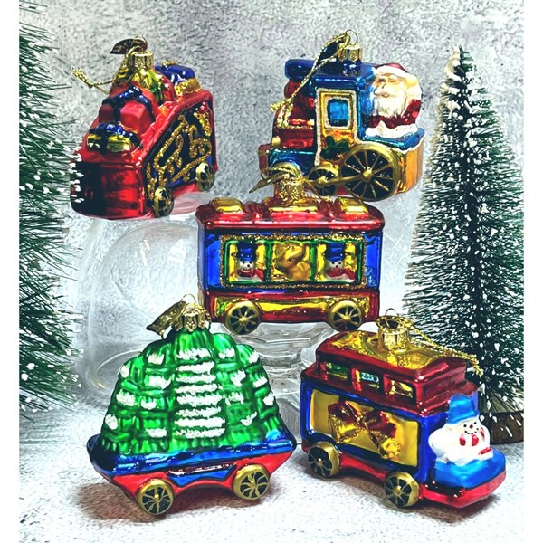 Train Ornament - Etsy