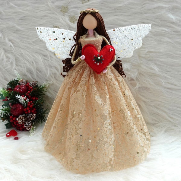 Angel Tree Topper - Etsy