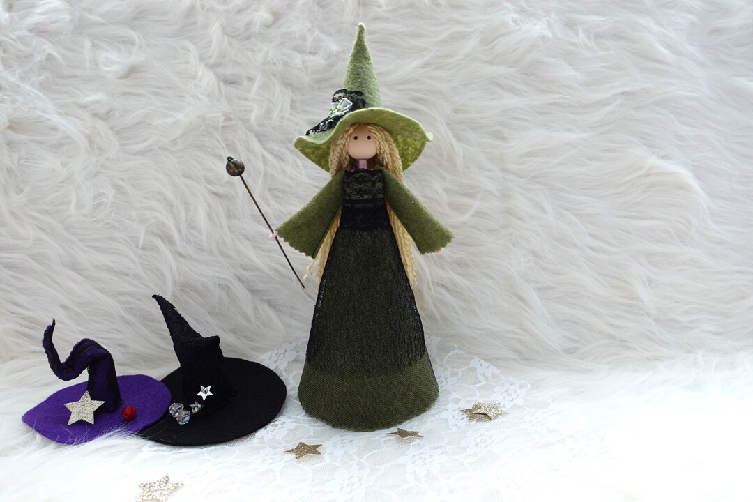 Witch Doll, Halloween Witch, Handmade Witch, Handmade Witch, Christmas ...