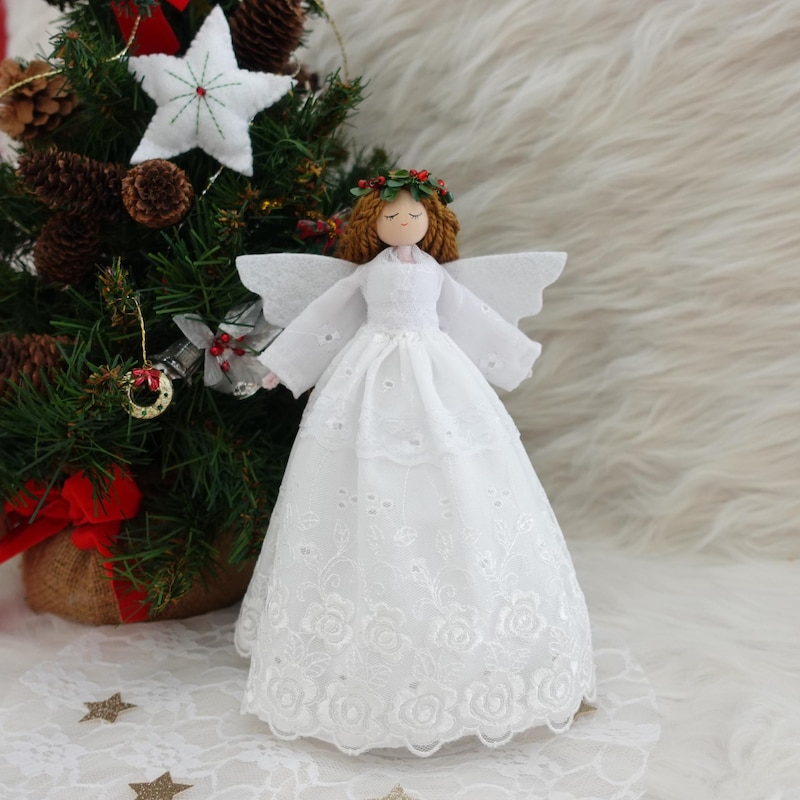 Felt Angel Christmas Topper - Etsy
