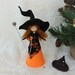 Witch Doll Halloween Witch Handmade Witch Miniature Witch - Etsy