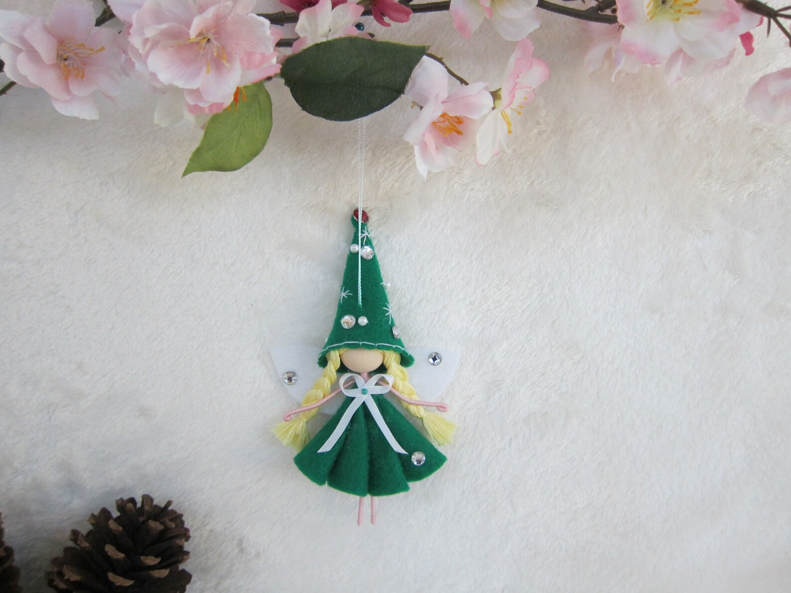 Miniature Fairy Elf Girl Elf Ornament Fairy Ornament - Etsy