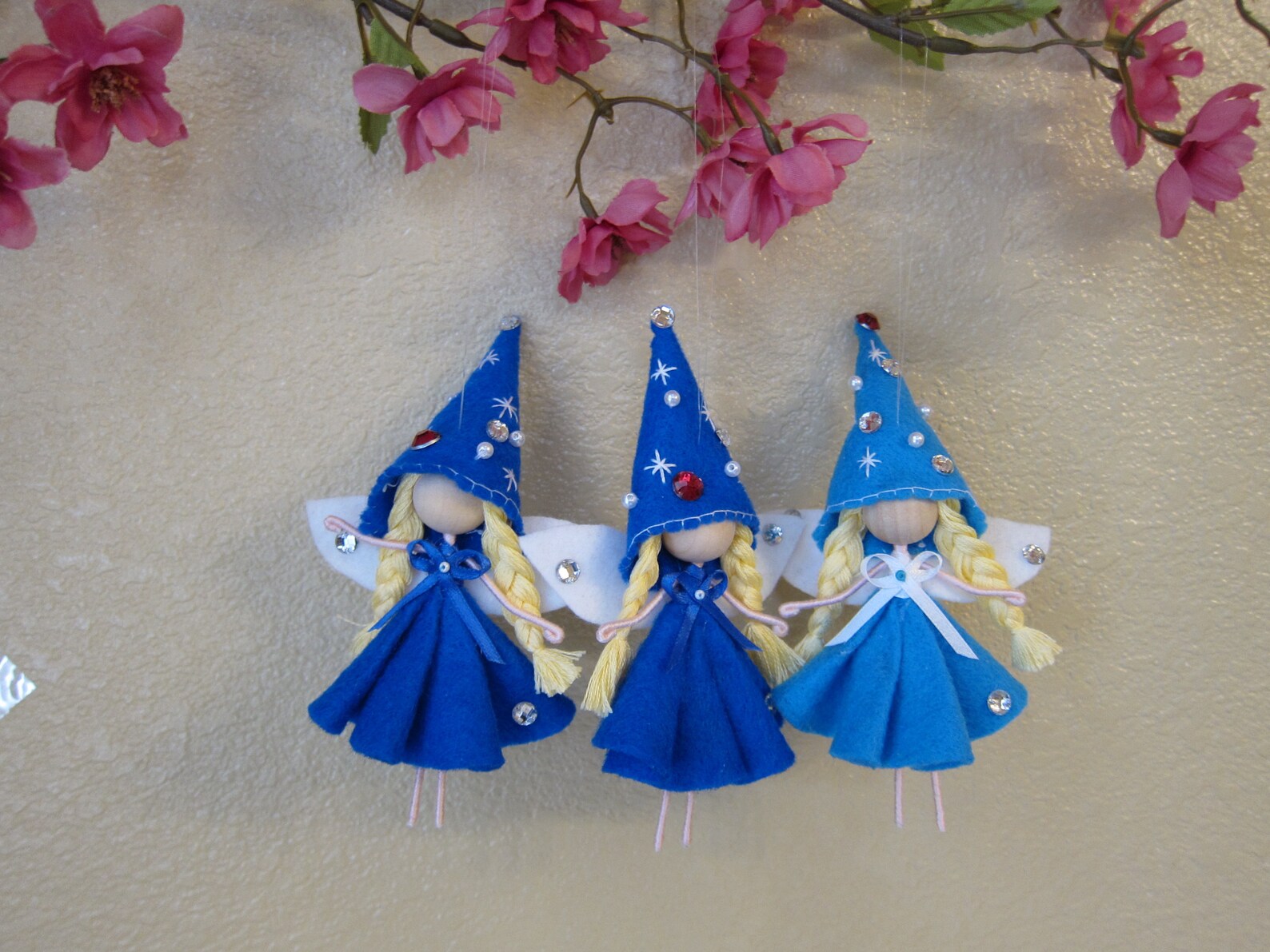 Miniature Fairy Elf Girl Elf Ornament Fairy Ornament - Etsy