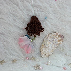 Blue/green Mermaid Doll, Mermaid Ornament, Mermaid Doll, Mermaid Fairy ...