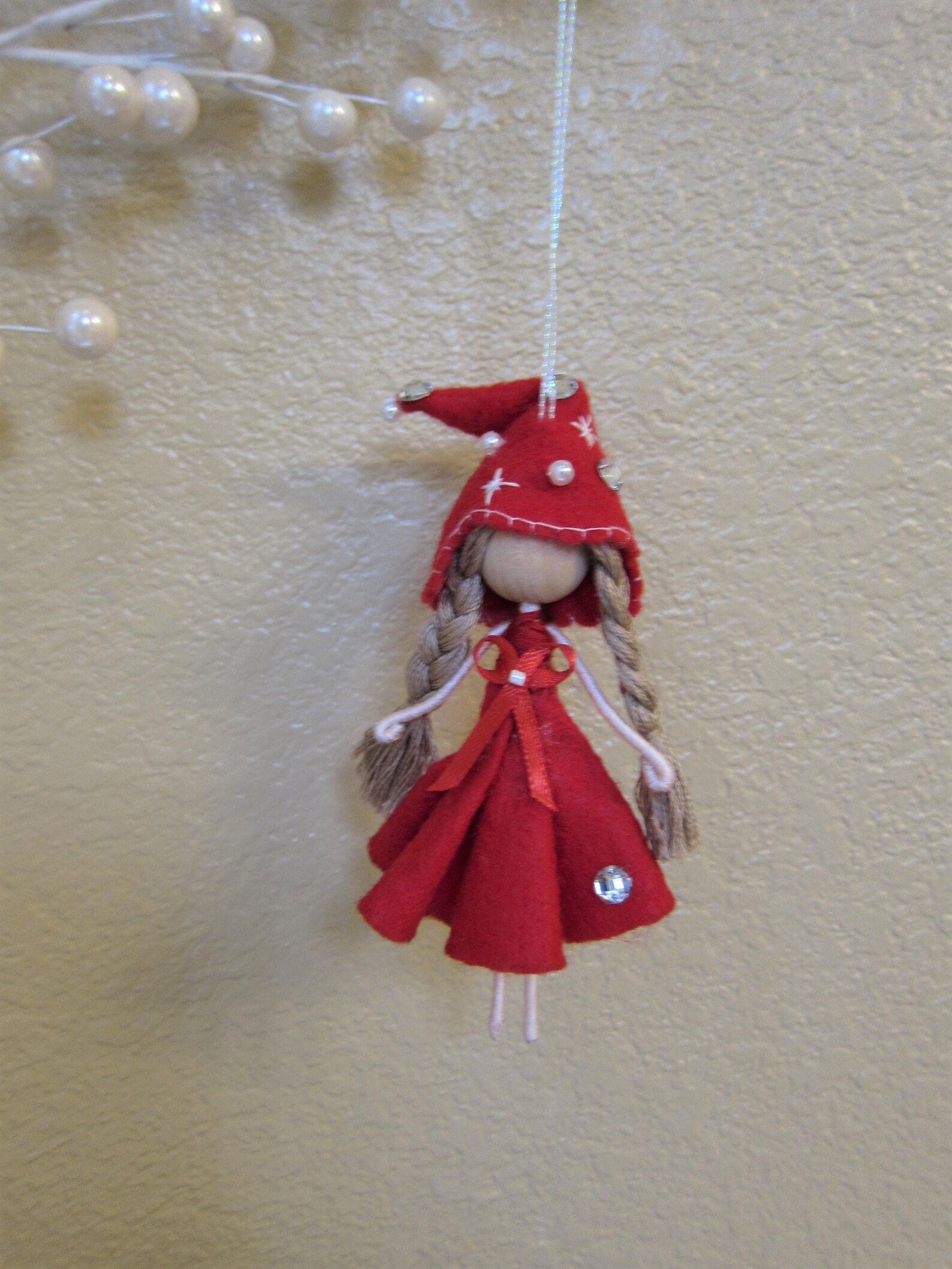 Miniature Fairy Elf Girl Elf Ornament Fairy Ornament - Etsy