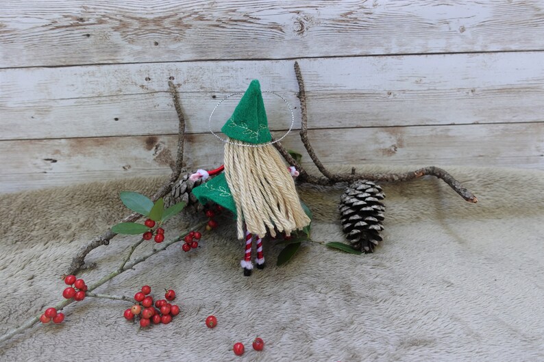 Miniature Fairy Elf Girl Elf Ornament Fairy Ornament | Etsy