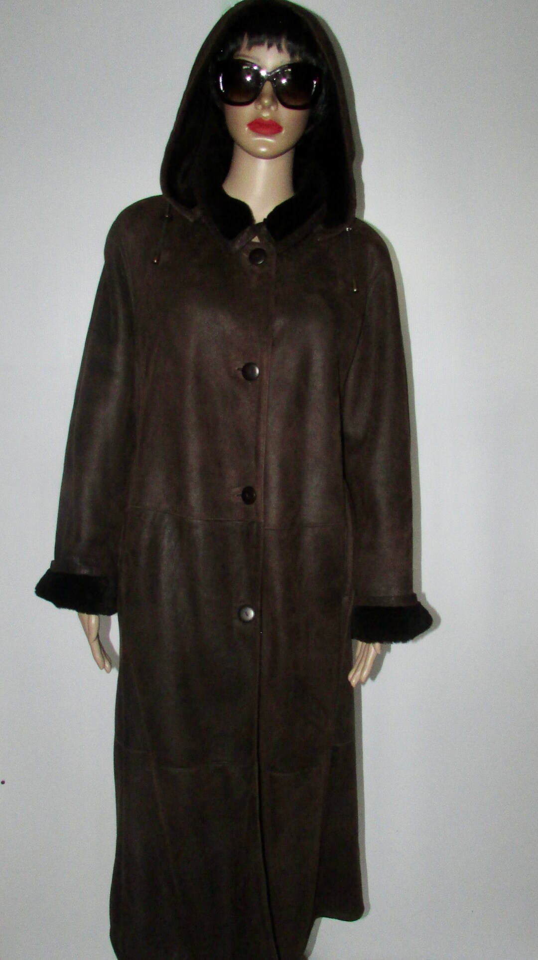 Superb Canadian Real Removable Hood Sheepskin SAMUEL FOURRURES ...