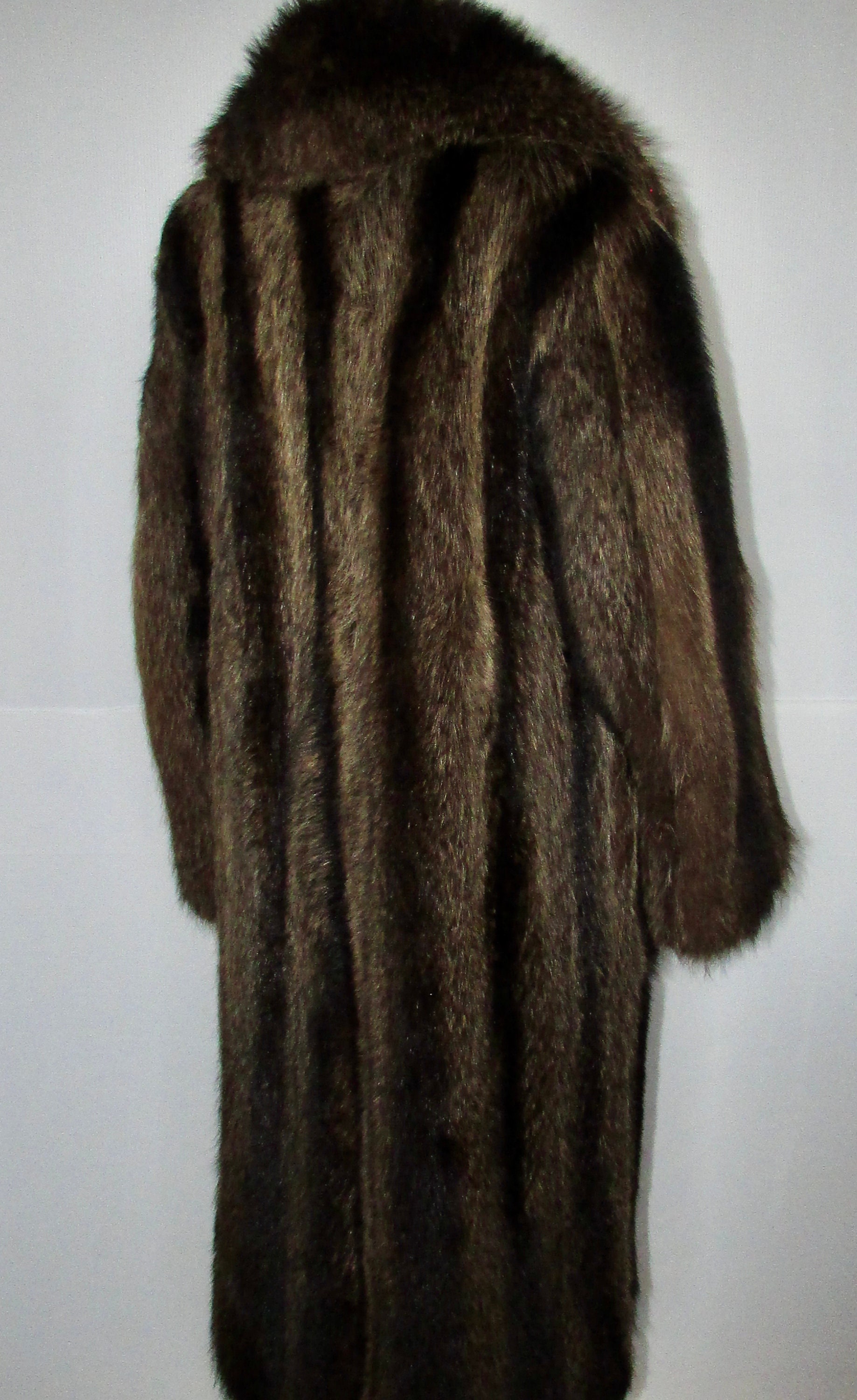 Vtg Beautiful and Warm Real Raccoon Men Fur Coat/very Good and Warm ...