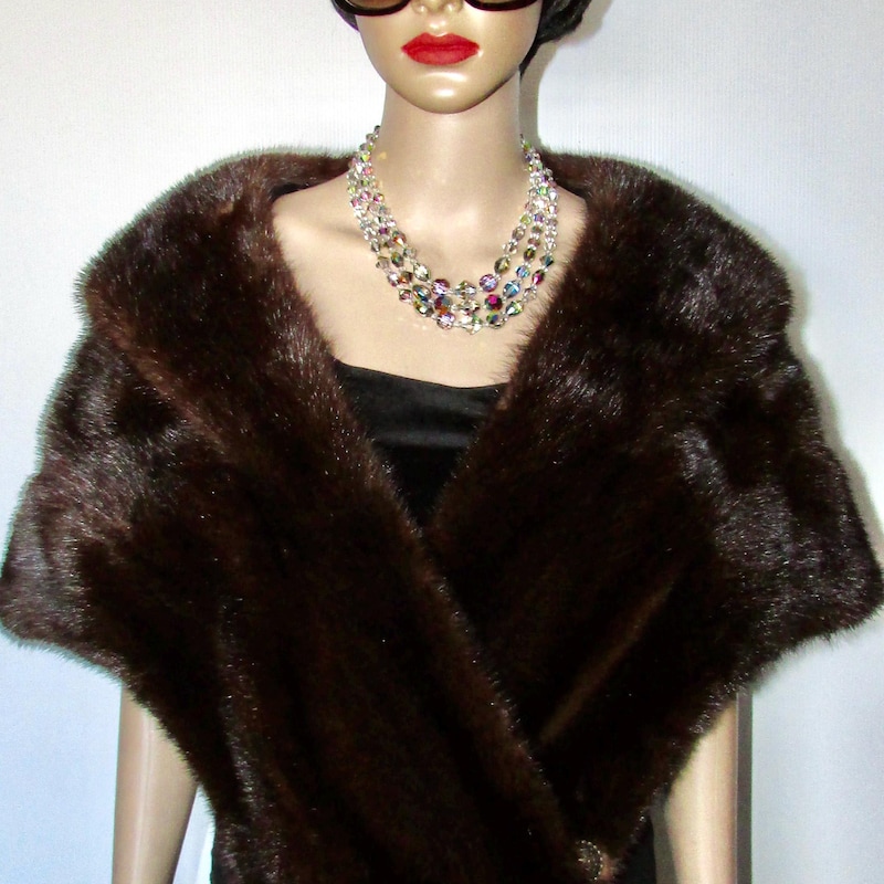 Vintage Mink Stole - Etsy