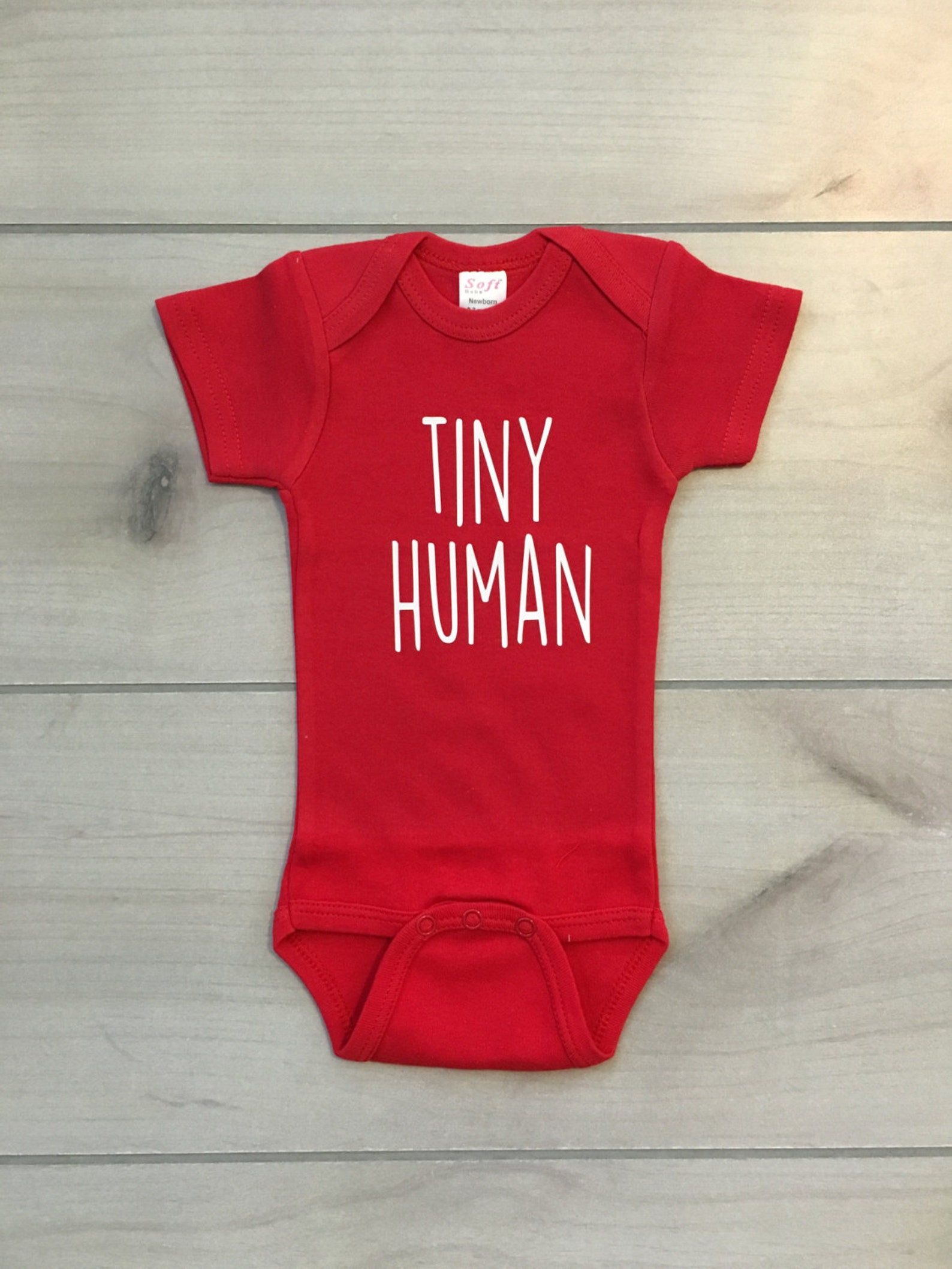 Tiny Human Baby Onesie Gerber Onesie Tiny Human Funny Baby - Etsy