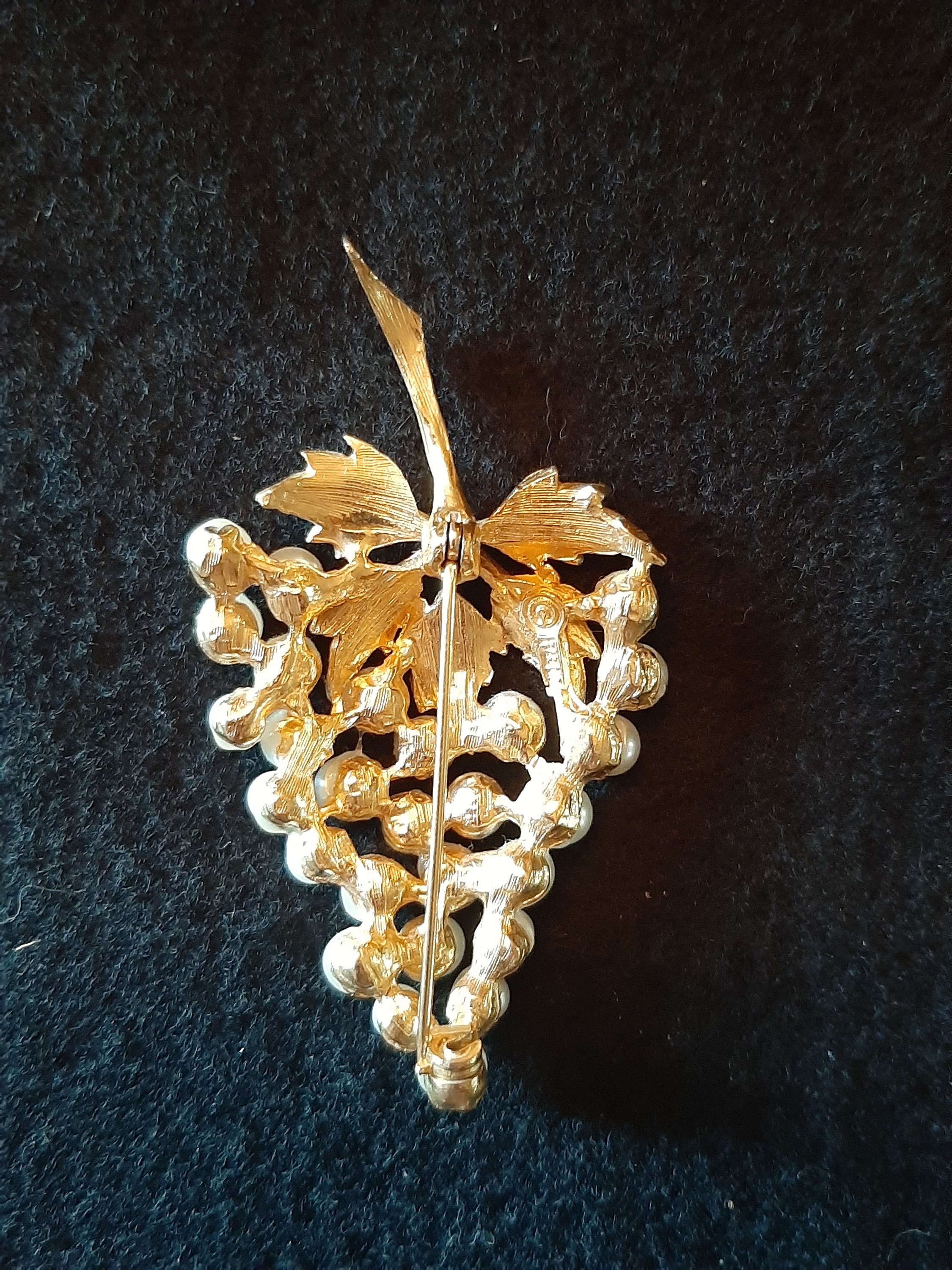 Vintage Grape Cluster Pin | Etsy