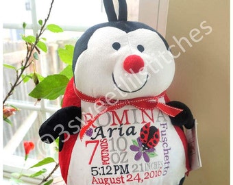 Stuffed ladybug | Etsy