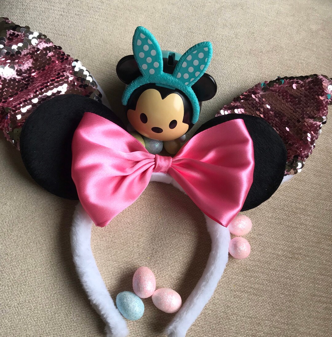 Bunny Mouse Ears, Bunny Ears, Mouse Ears, Easter Headband - Etsy
