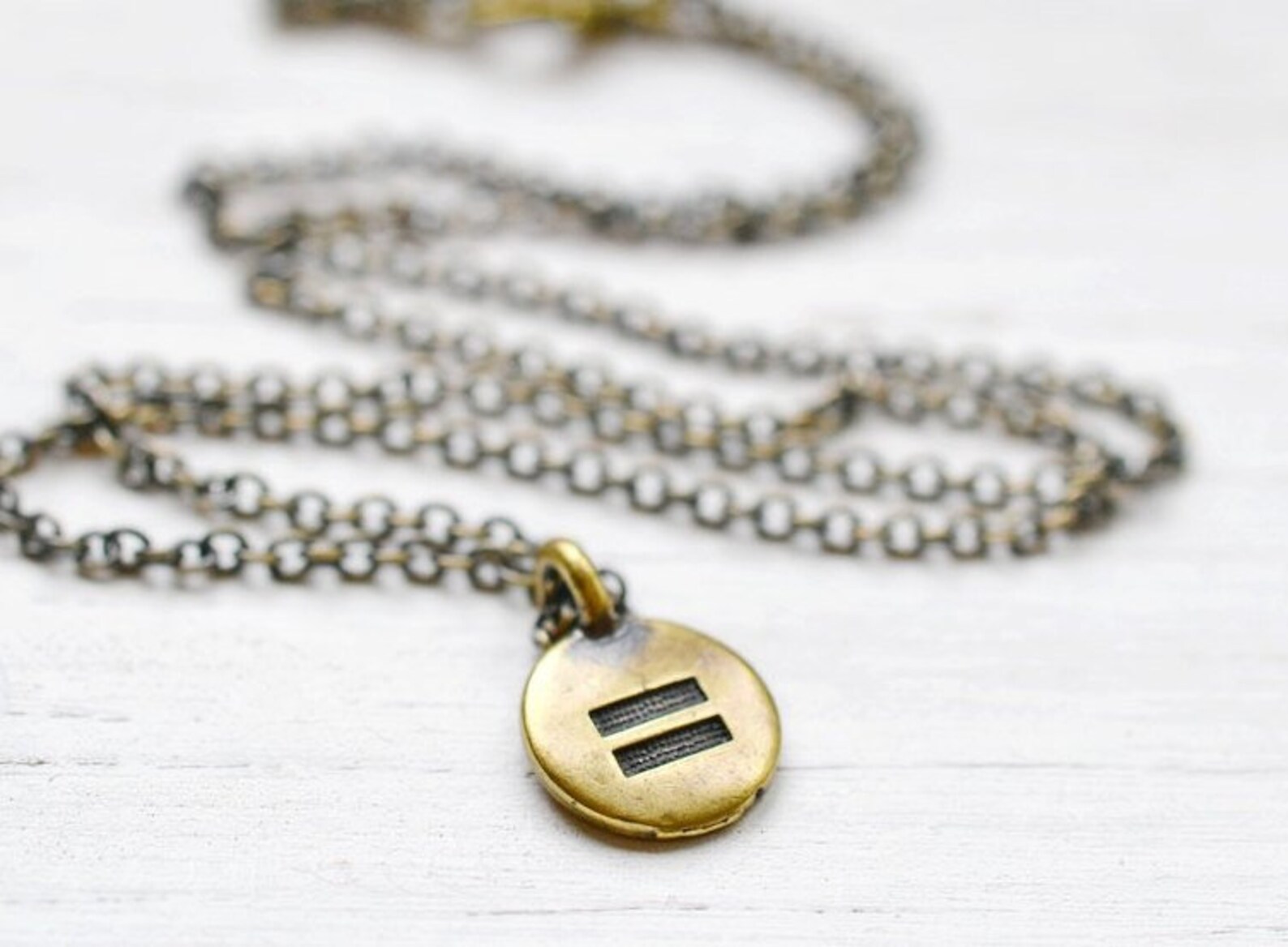 Equal Sign Necklace, Equality Social Justice Equal Rights, Human Rights ...