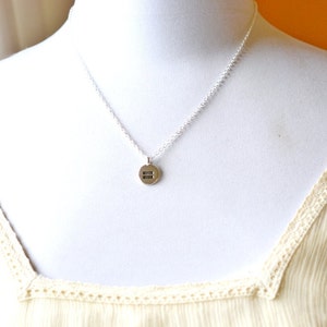 Sterling Silver Equal Sign Necklace, Pride Equality Now Equal Rights ...
