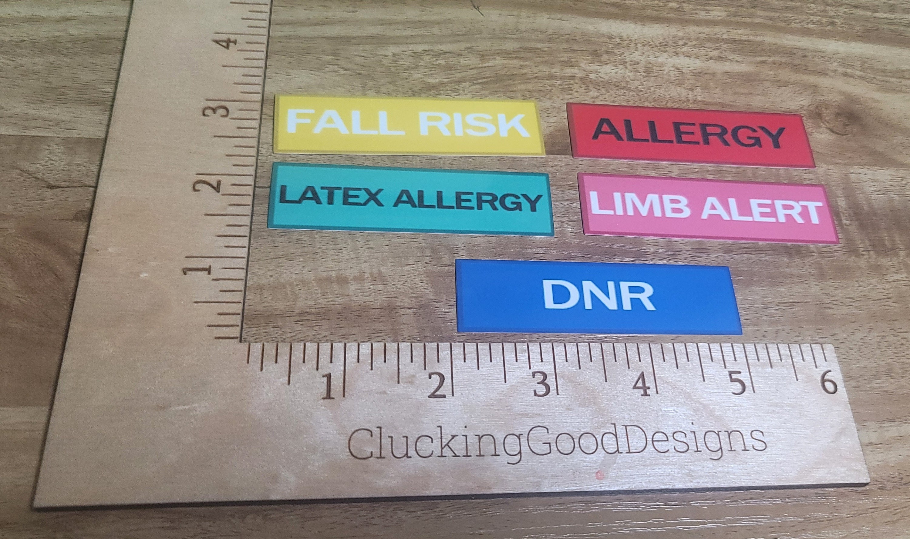 Hospital Band Alert Bands and Tags EMS Sticker Gift Nursing Humor ...