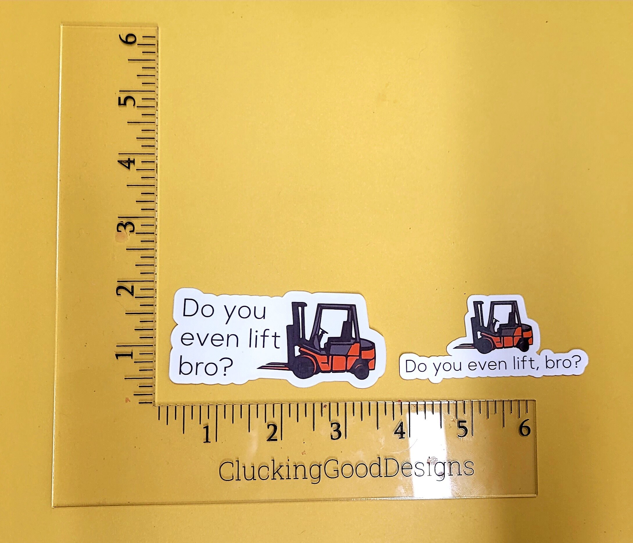 Do You Even Lift Bro Vinyl Laminated Sticker Set (1 or 2) Warehouse ...