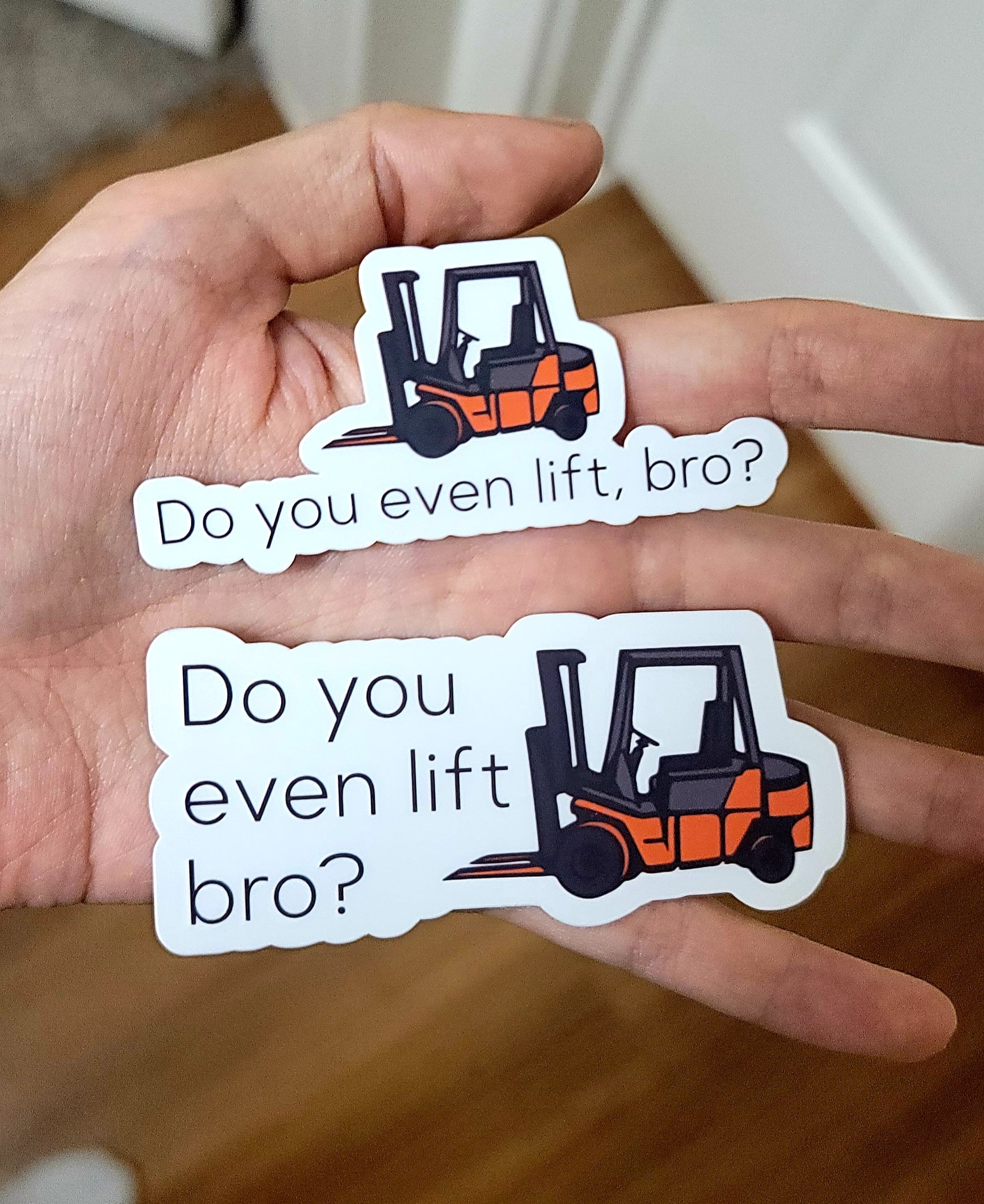 Do You Even Lift Bro Vinyl Laminated Sticker Set (1 or 2) Warehouse ...