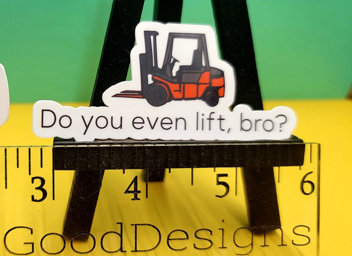 Do You Even Lift Bro Vinyl Laminated Sticker Set (1 or 2) Warehouse ...